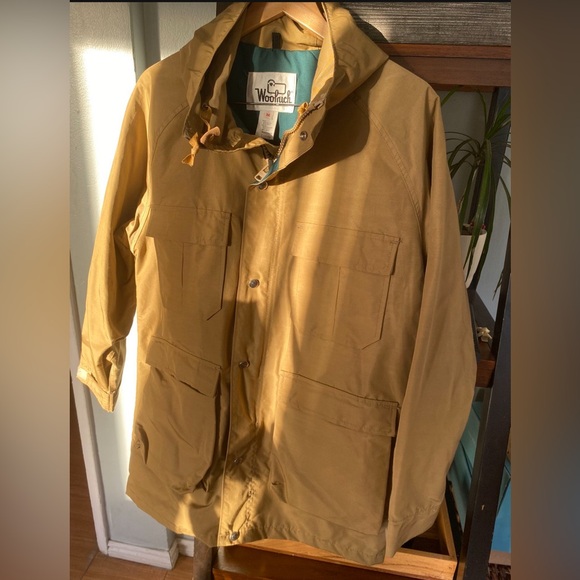 Woolrich | Jackets & Coats | Vintage Woolrich Parka Jacket 527 Tan Full ...